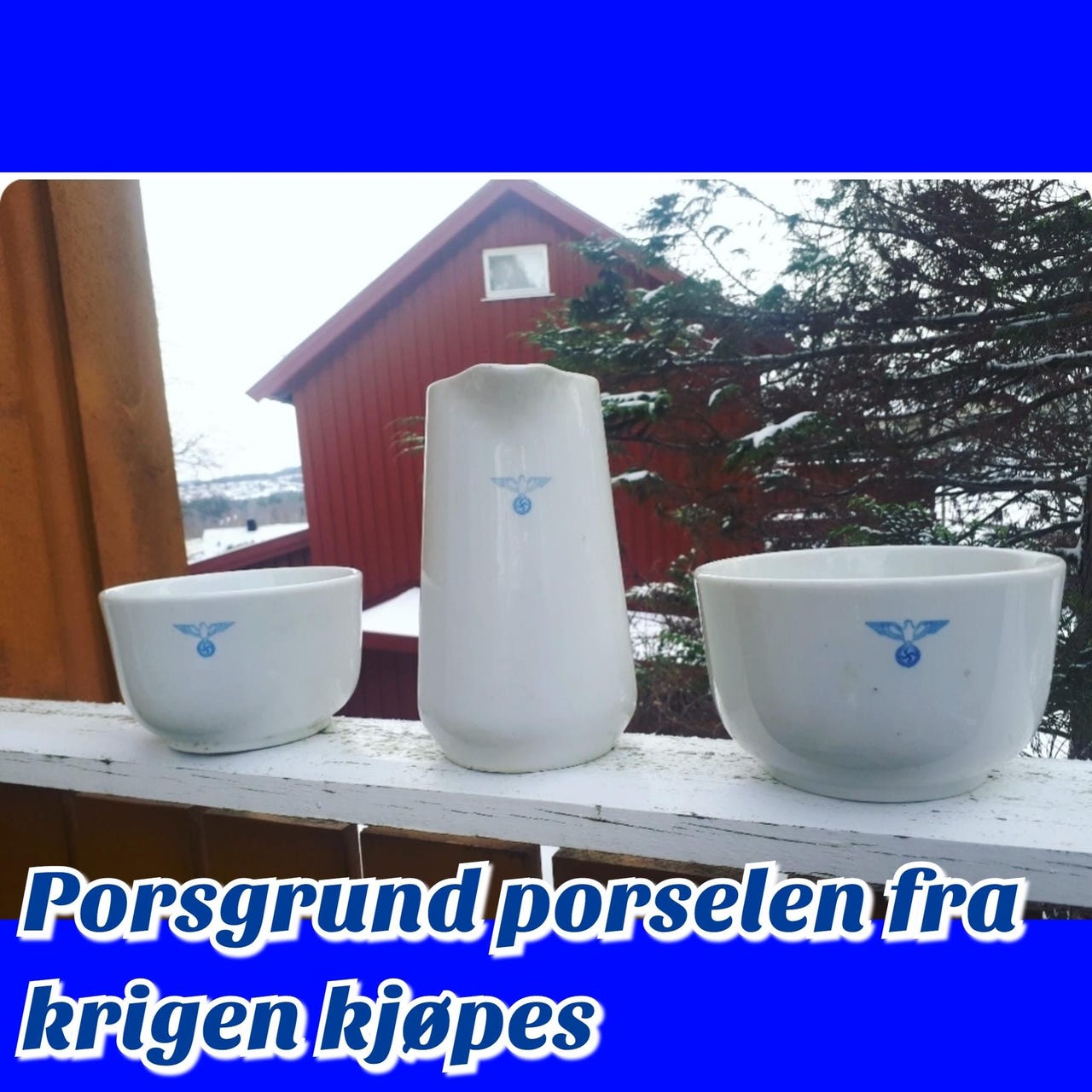 Porsgrund porselen fra krigen kjøpes | FINN torget