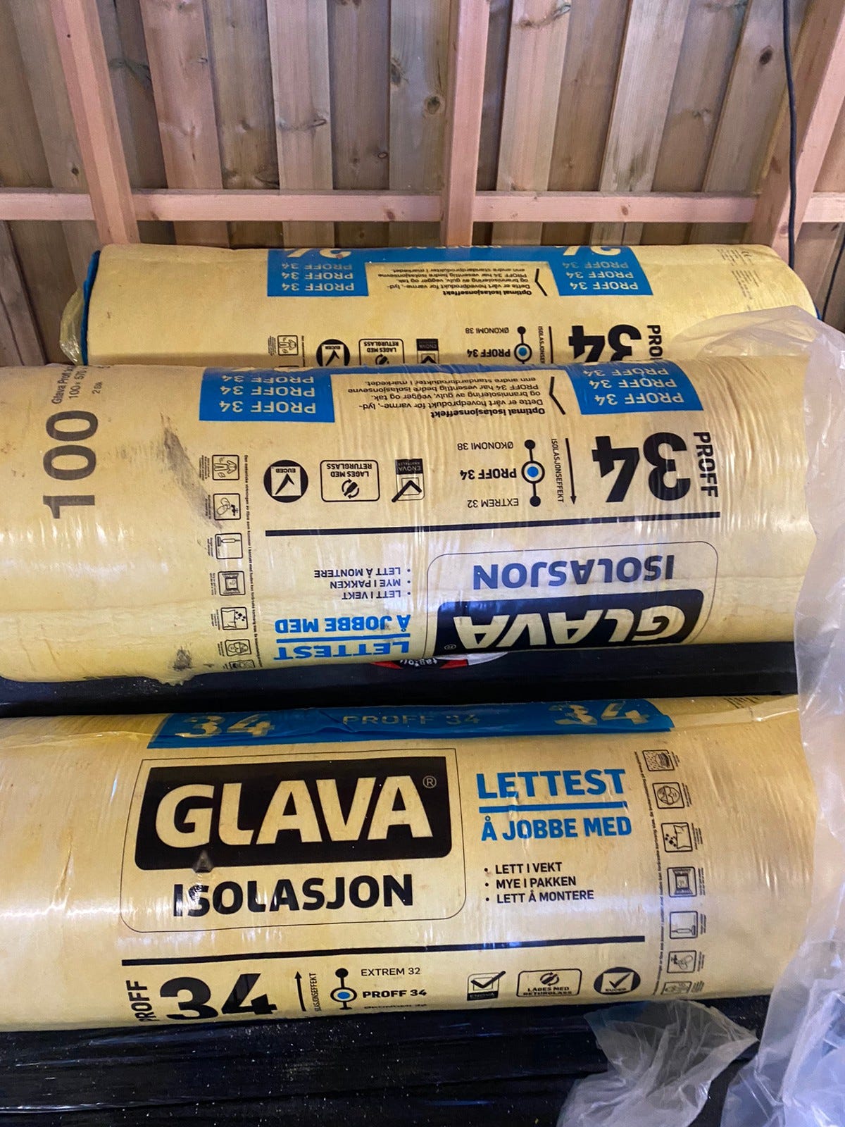 glava isolasjon 50mm 100mm | FINN torget