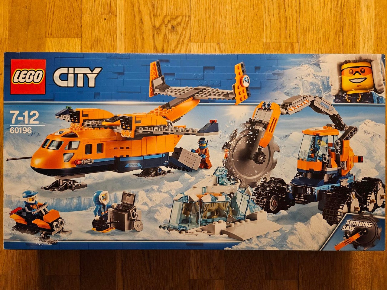 (Uåpnet) LEGO City - 60196 - Arctic Supply Plane (2018) | FINN torget