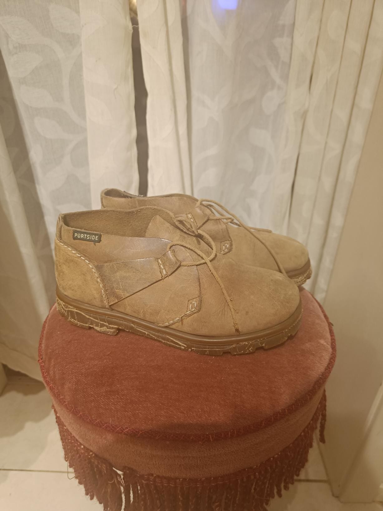 Vintage Skinn/Lær Sko Original 1990s | FINN-torget
