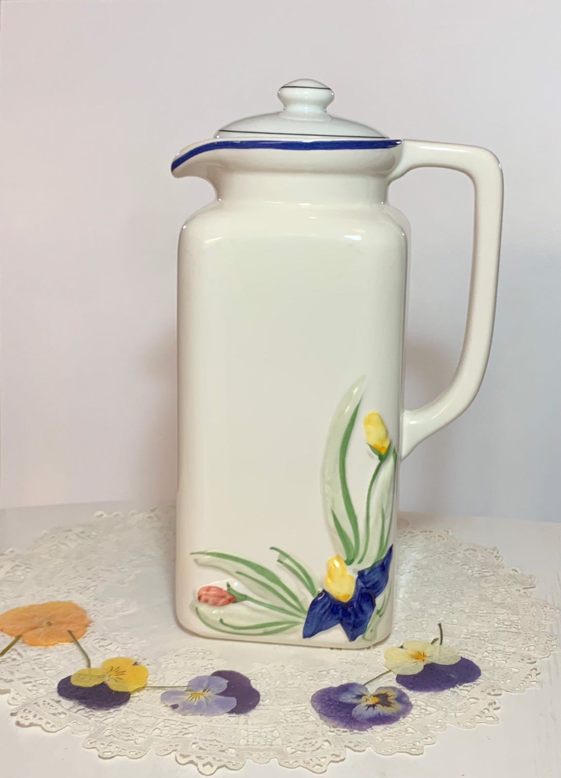 Håndmalt, portugisisk kanne | FINN-torget