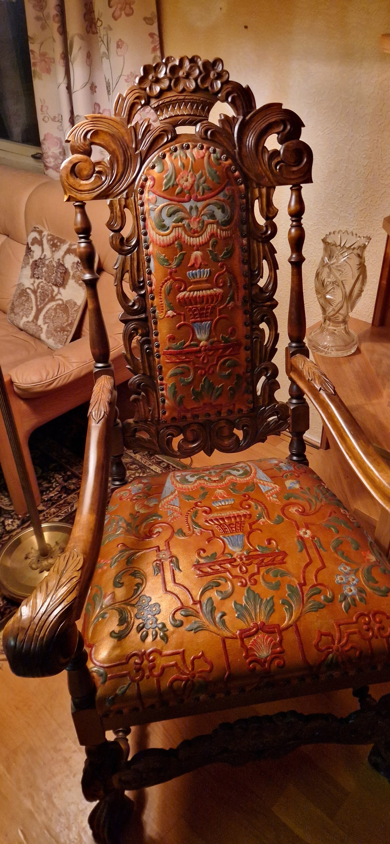 Kongestol i beiset bjerk | FINN-torget