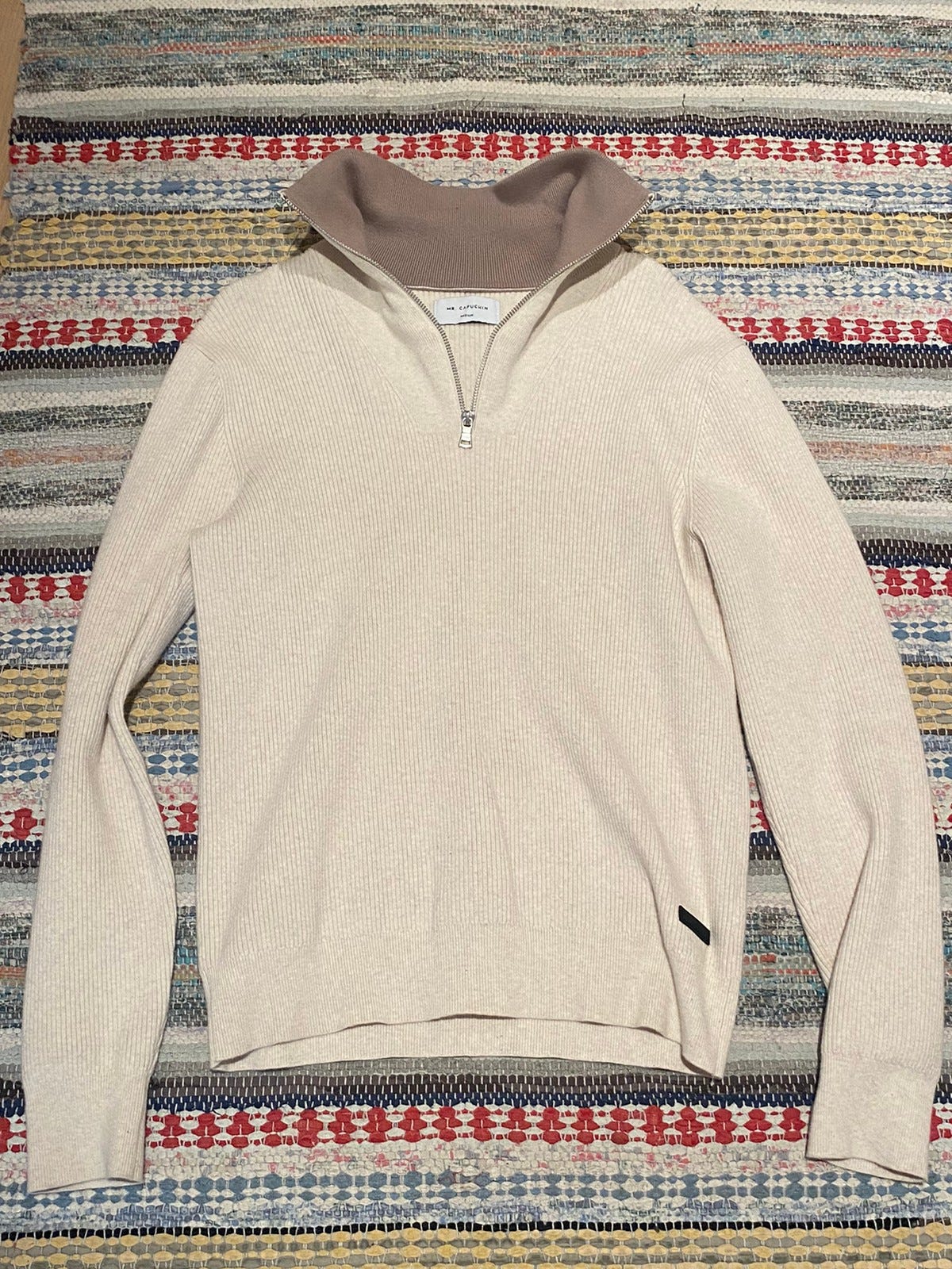 Half Zip Strikket Mr. Capuchin | FINN torget