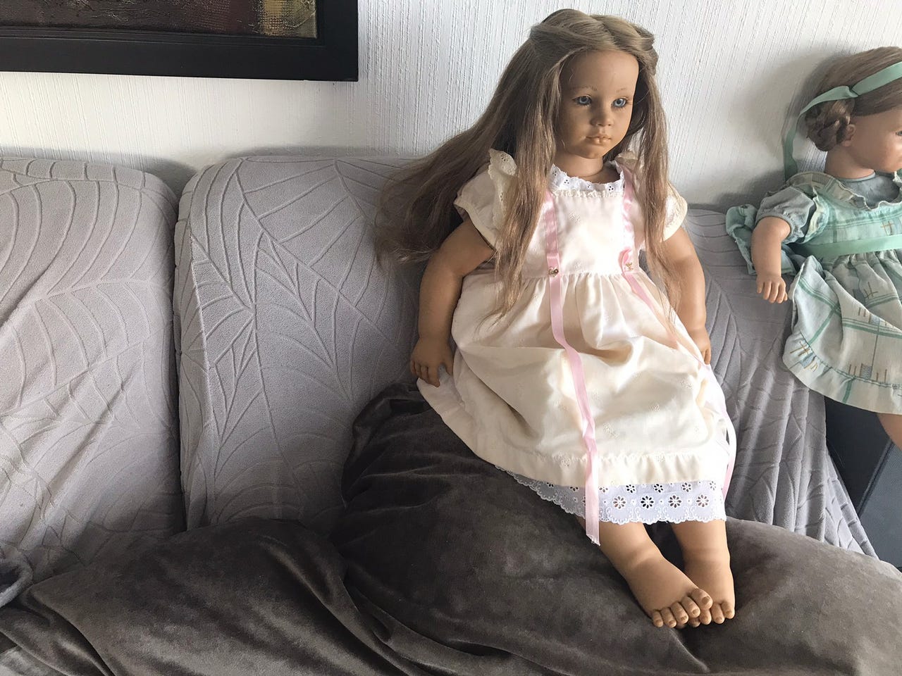 Gamle dukker , dukke , orginal gammel kunstnerdukke fra Annette ...