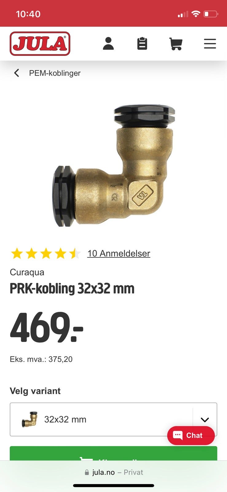 PRK kobling | FINN-torget