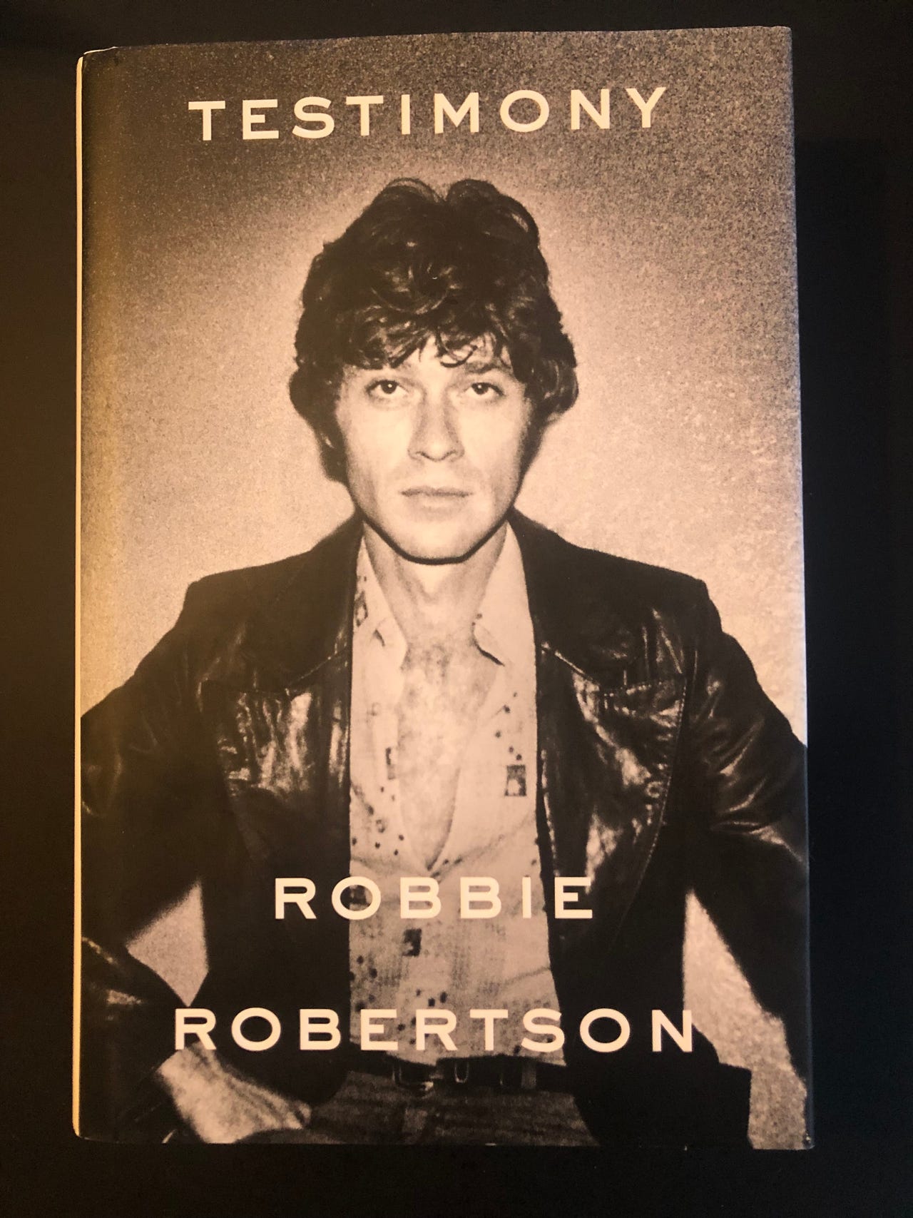 ROBBIE ROBERTSON Testimony (Biografi). Innbundet bok. SOM NY! | FINN-torget