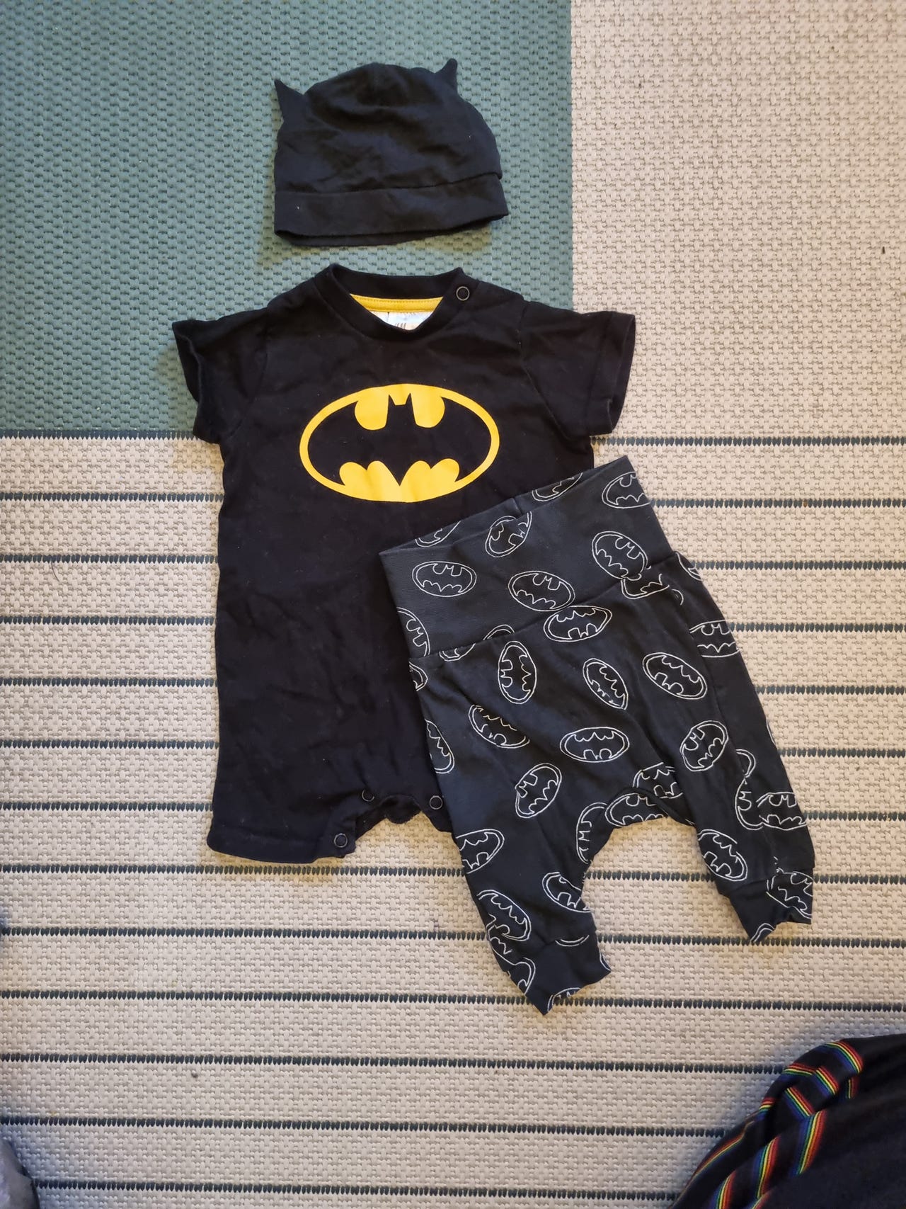 Batman outfit for baby str 56 | FINN-torget
