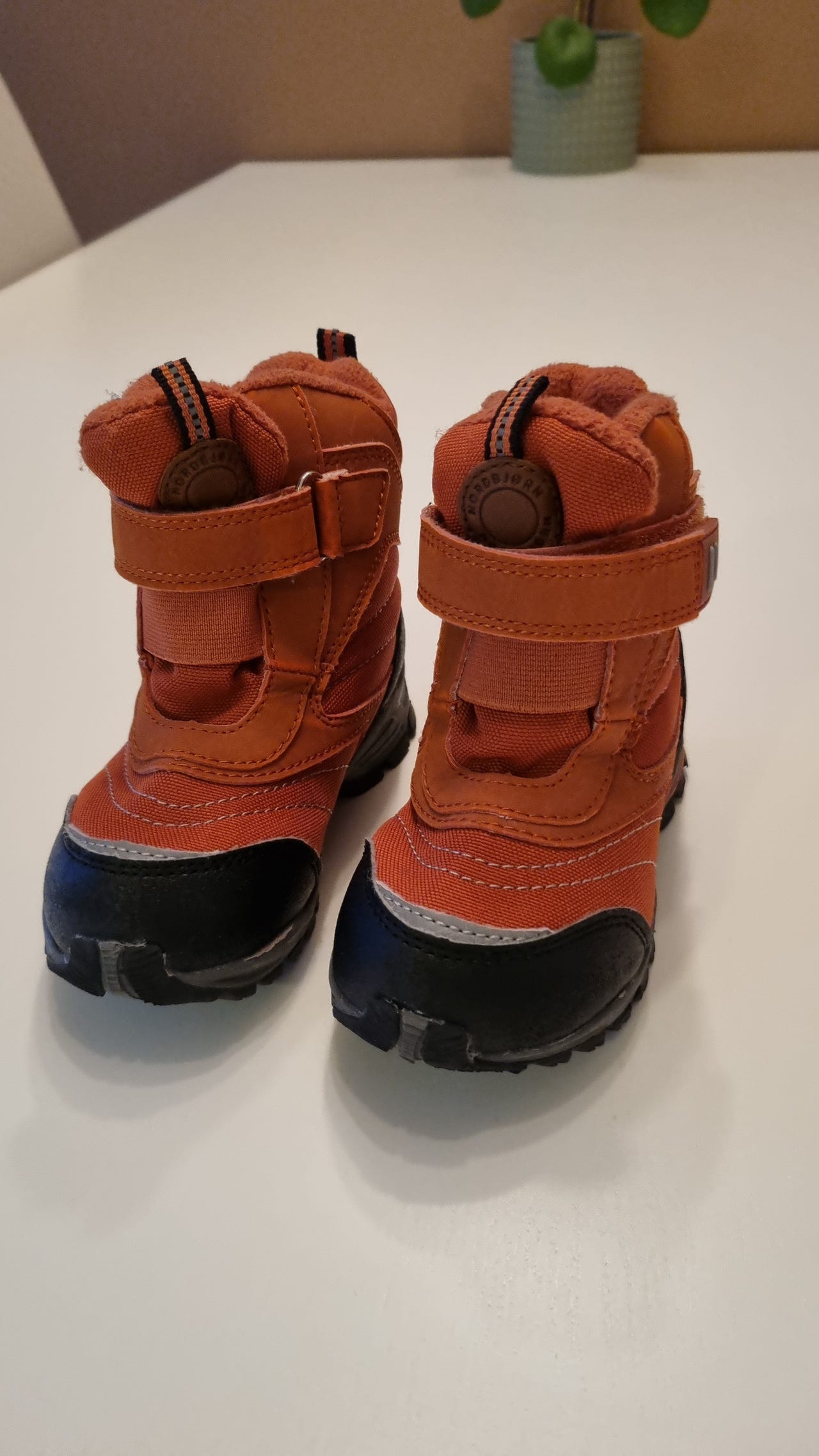 Nordbjørn polar vintersko orange str. 24 | FINN-torget