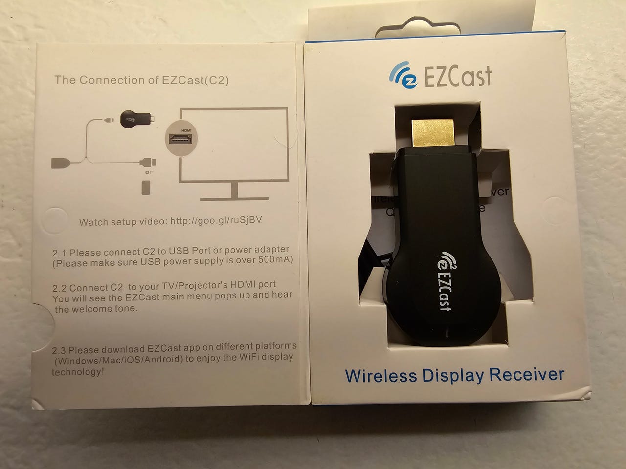 EZCast Wireless Display Receiver to HDMI port - selges | FINN torget