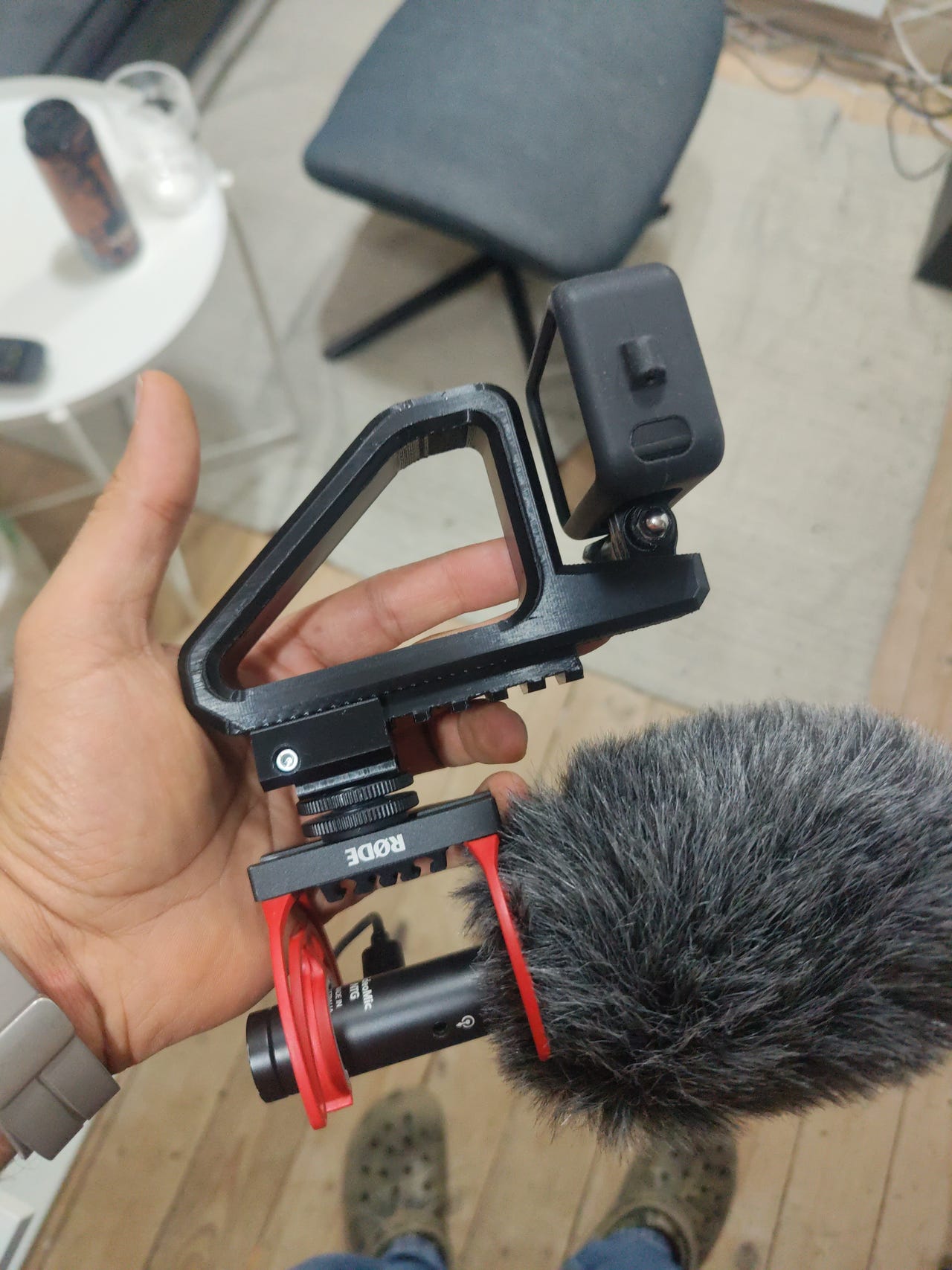 Small and compact "røde" all action camera rig (see info) | FINN torget