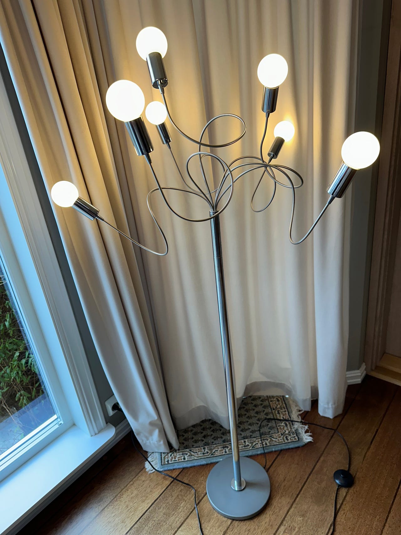 Herstal string stålampe | FINN torget