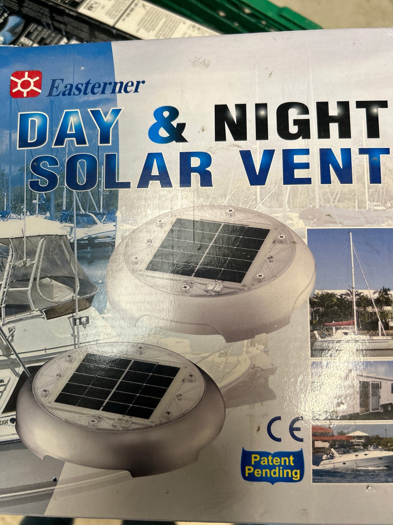 Day & night solar vent | FINN-torget