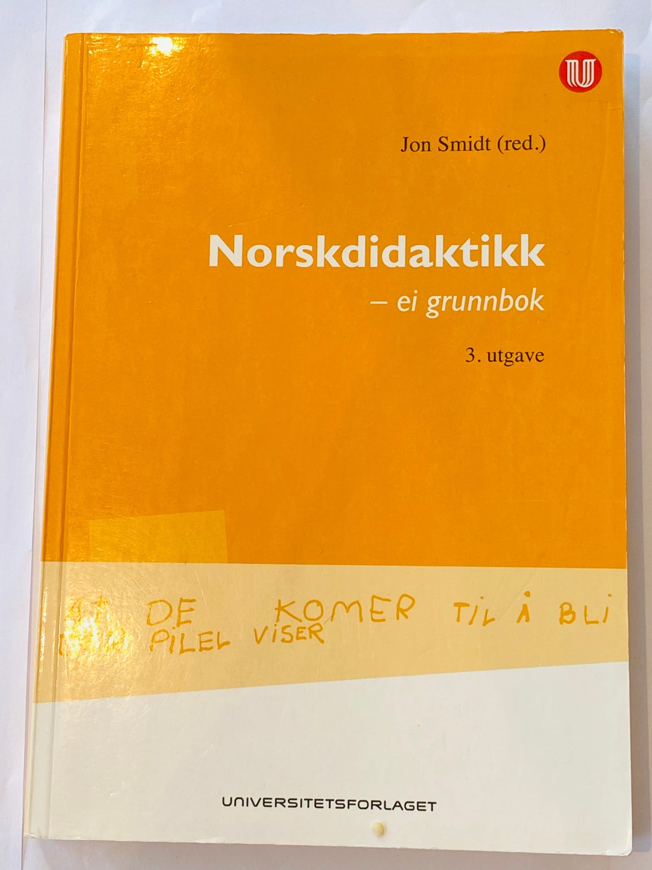 Fagbok Norskdidaktikk, ei grunnbok. Jon Smidt 3. utgave | FINN torget
