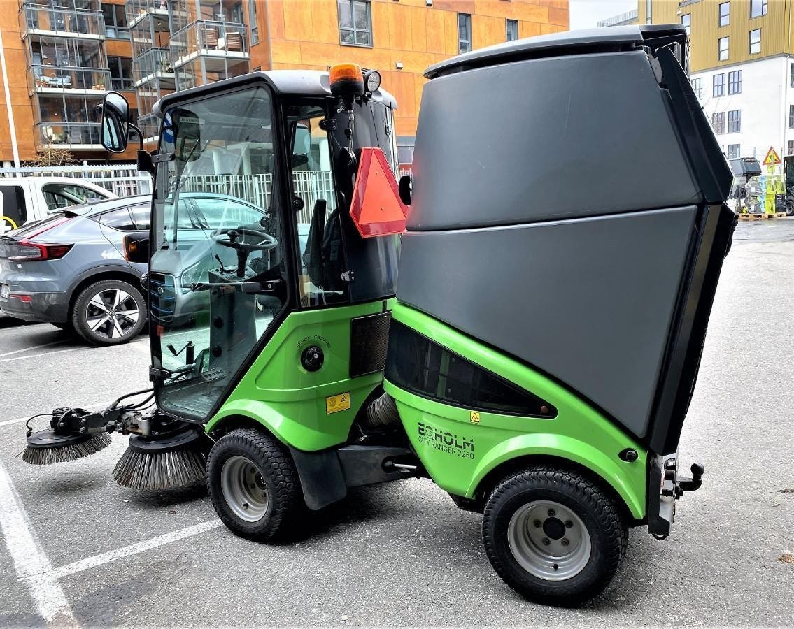 Til salgs: Egholm City Ranger 2260 - Kostebil med oppsug ...