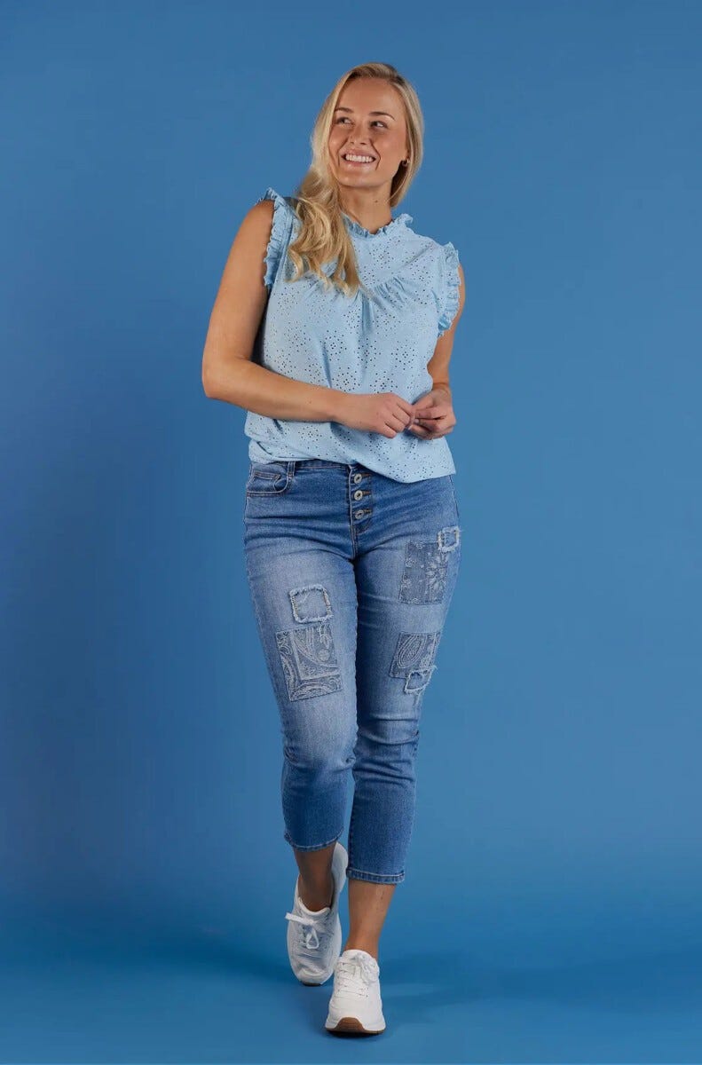 Floyd Jeans Lexie Patch 1016 | FINN torget