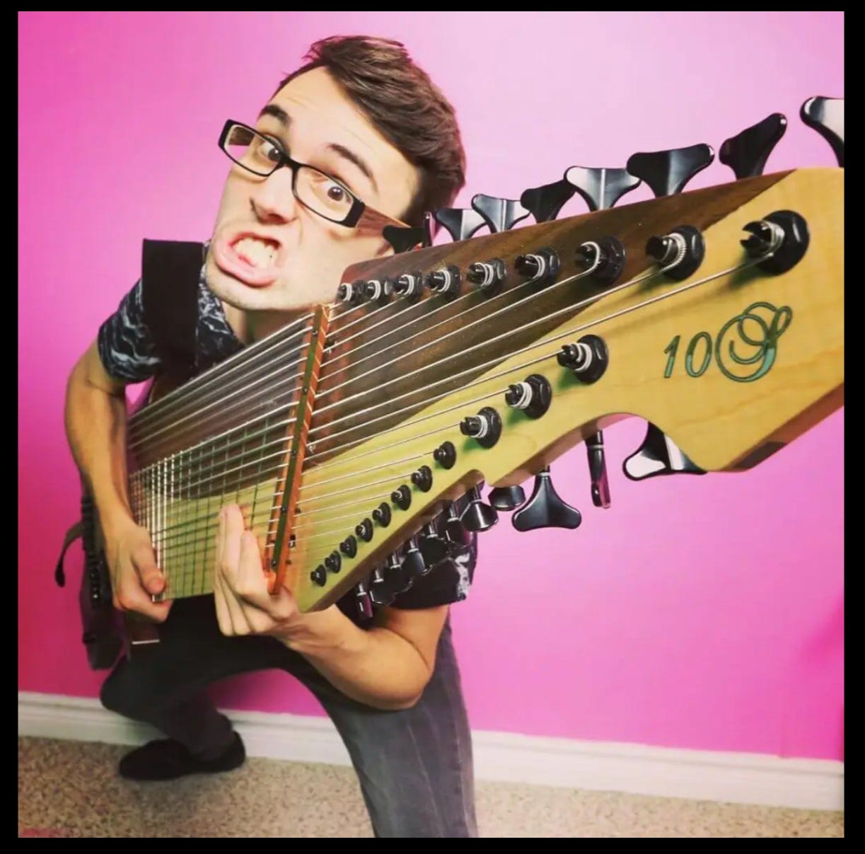 10s Guitars Steve-T Djentar 20 strenger | FINN-torget