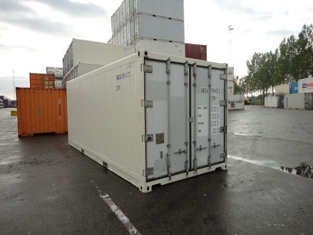 Brukt 20 fot Reefer Frysecontainer Kjølecontainer Vestlandet Selges ...