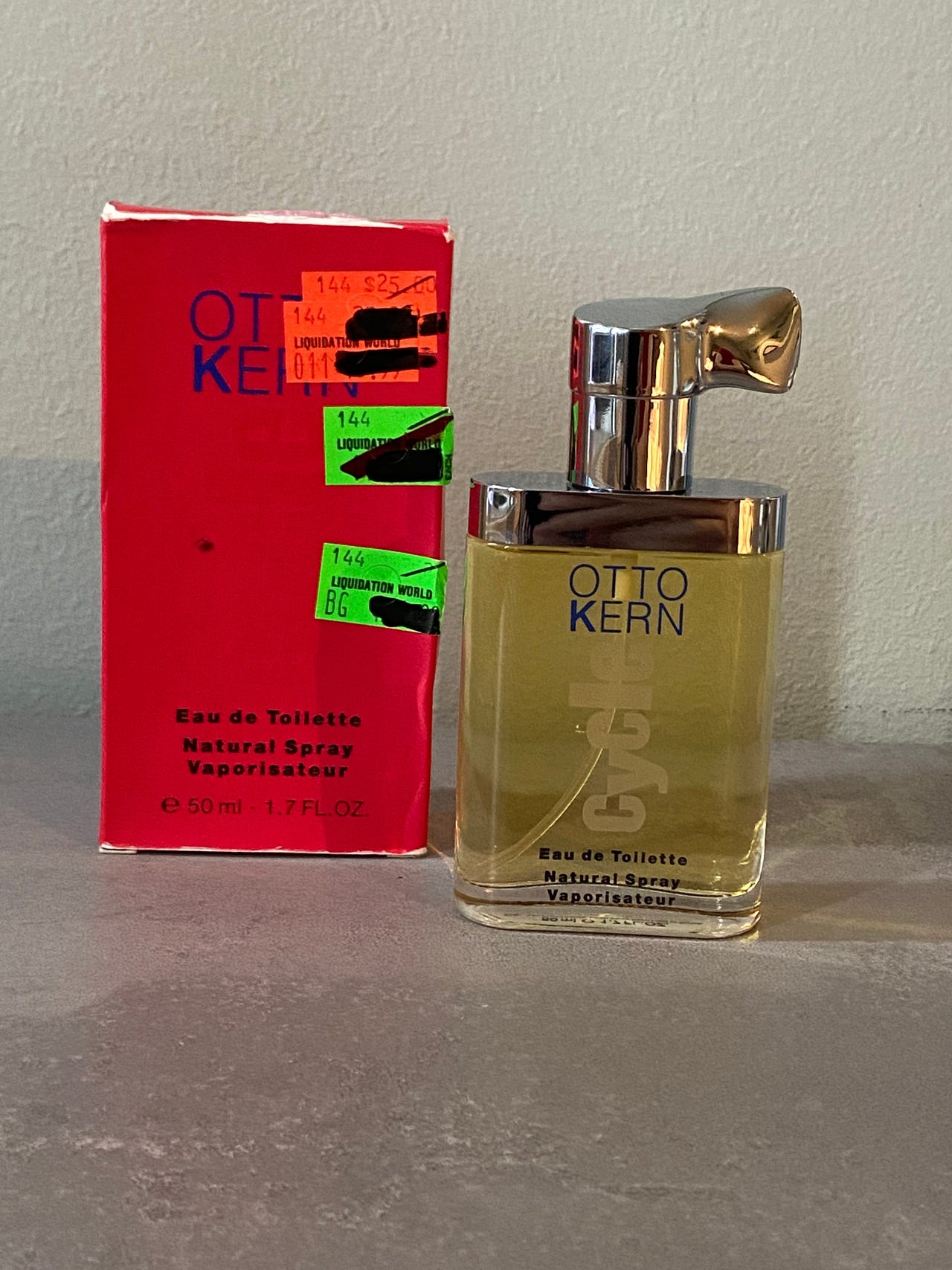 Otto Kern Cycle 50ml EDT vintage parfyme | FINN-torget
