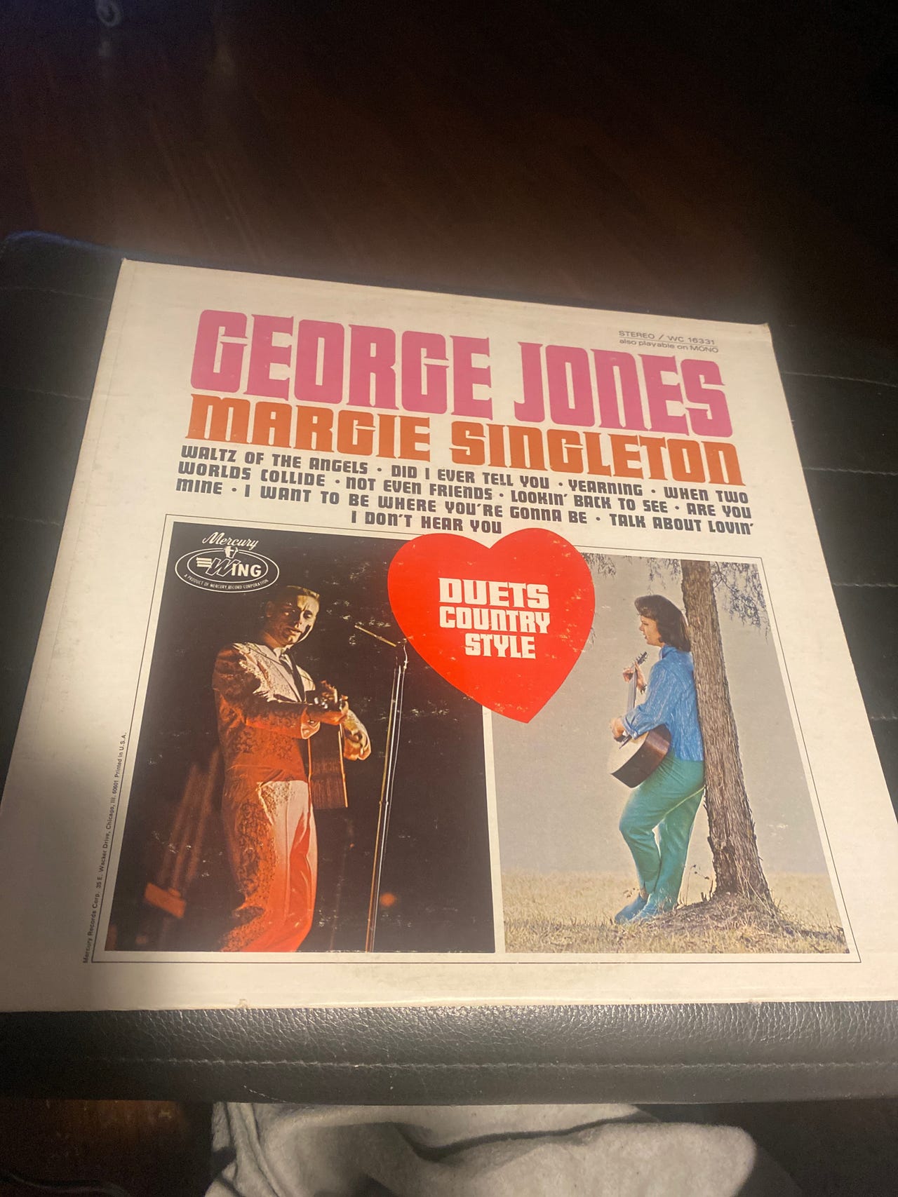 George Jones & Margie Singleton ** Duets Country Style ** LP | FINN torget