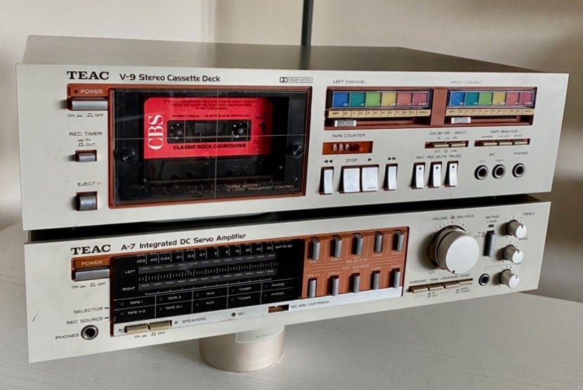 Teac V-9 Kassettspiller, Teac V-7 Forsterker, Redusert pris! | FINN-torget