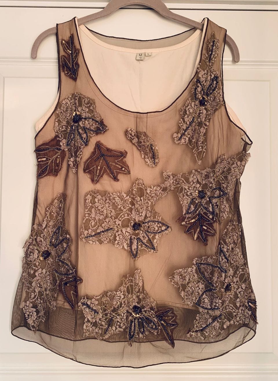 Paljett topp (str M/L) | FINN torget