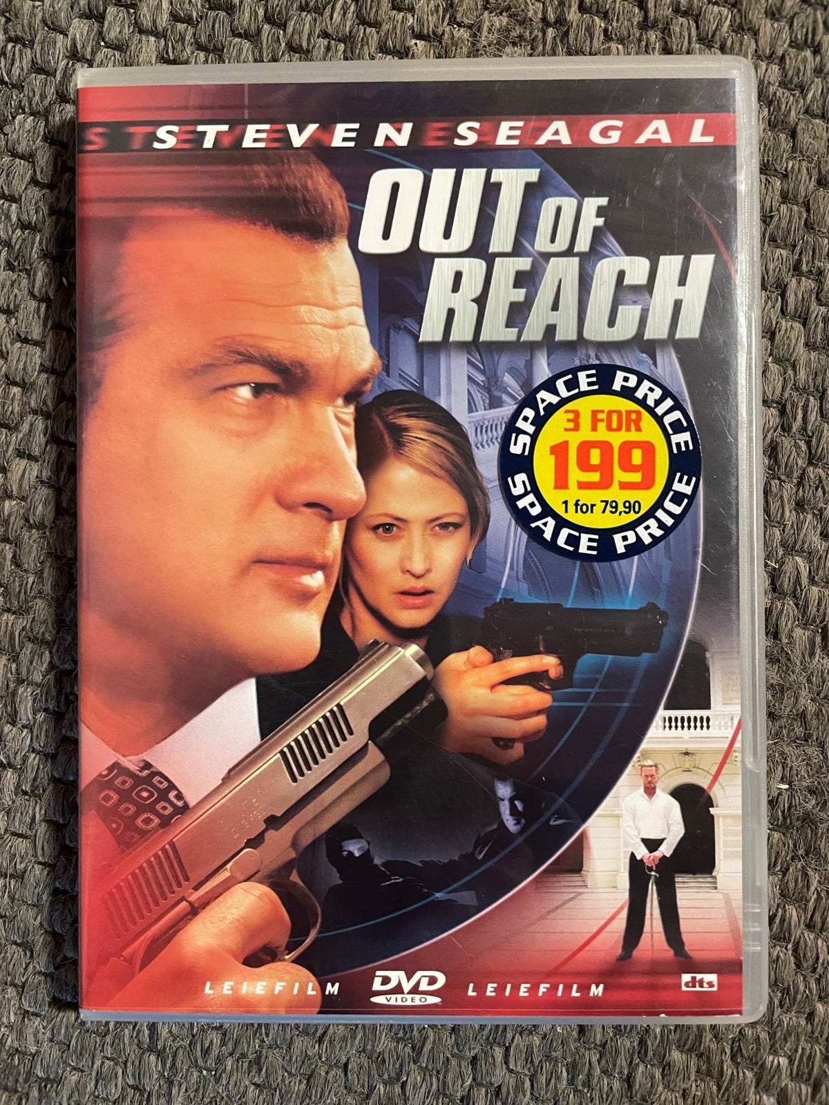 [DVD] Out of reach - 2004 (norsk tekst) Steven Seagal | FINN-torget