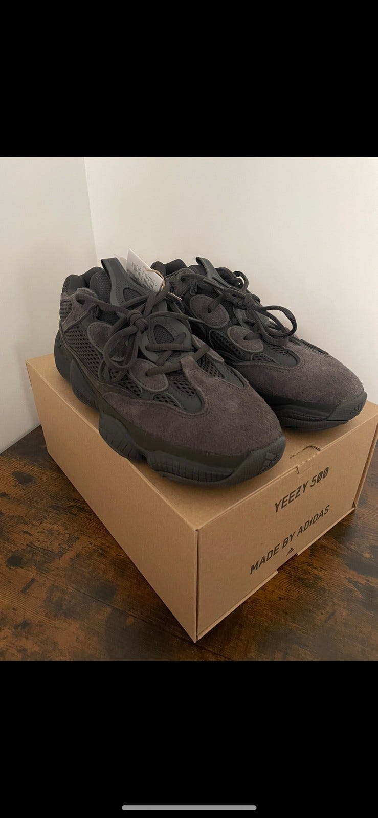 Adidas Yeezy 500 Utility Black (42 2/3) | FINN-torget