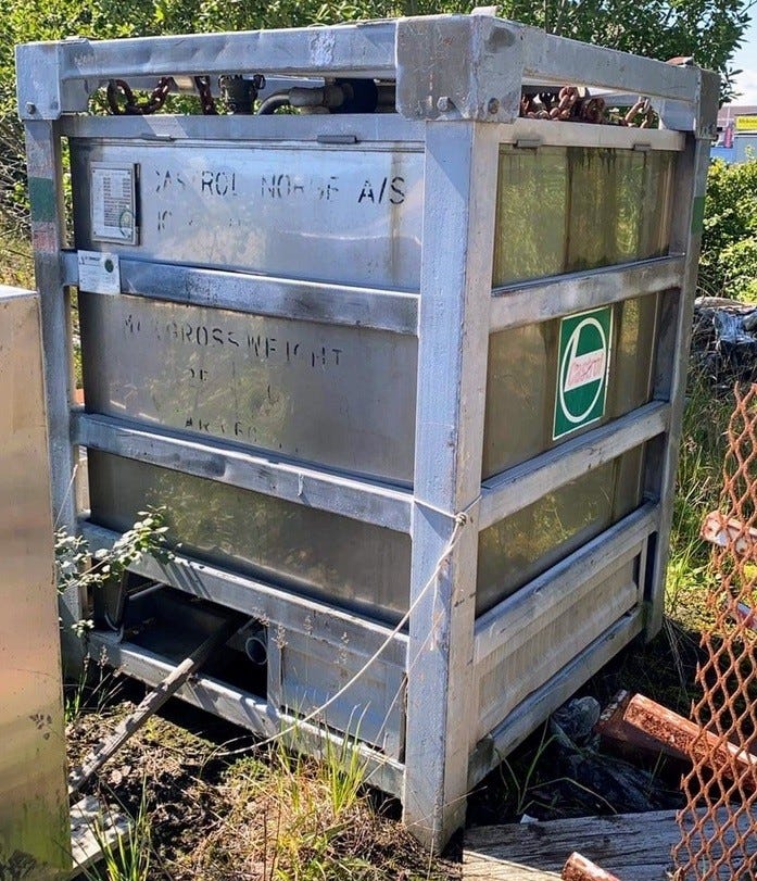 Bison Semi bulk Container - tank 1500 liter | FINN torget