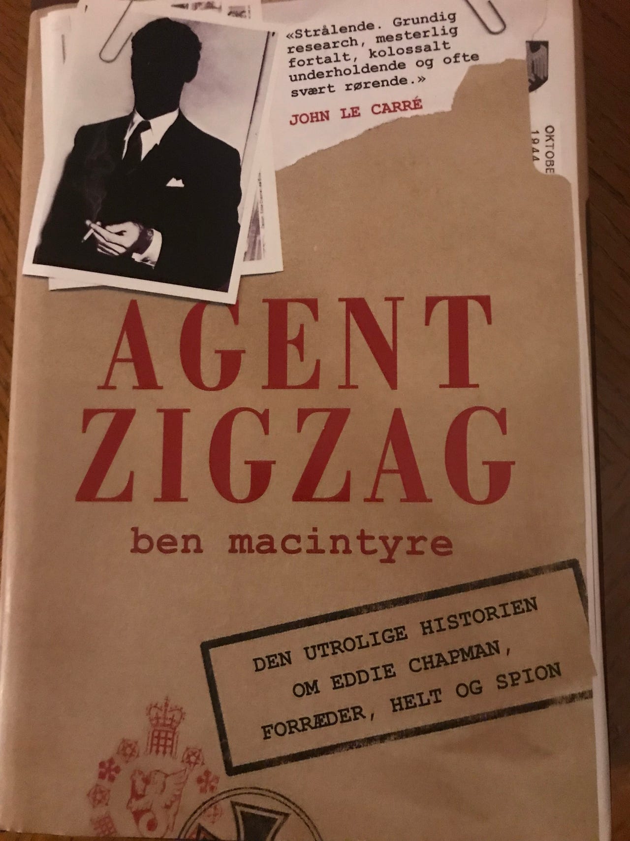 Agent Zigzag , Eddie Chapman , forræder , helt og spion | FINN-torget