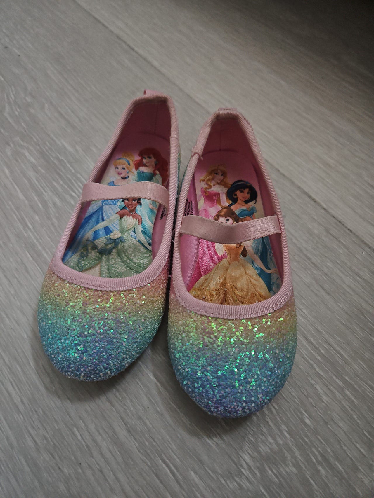 Ballerina sko med glitter | FINN-torget
