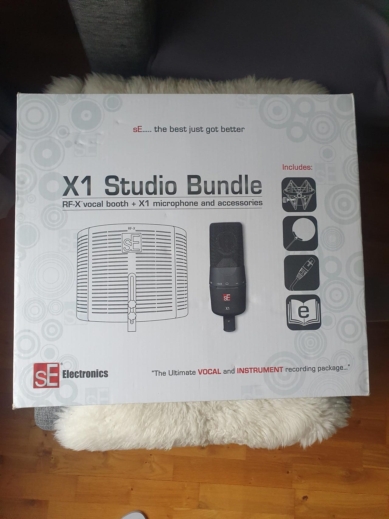 X1 Studio Bundle microphone set med stativ | FINN torget
