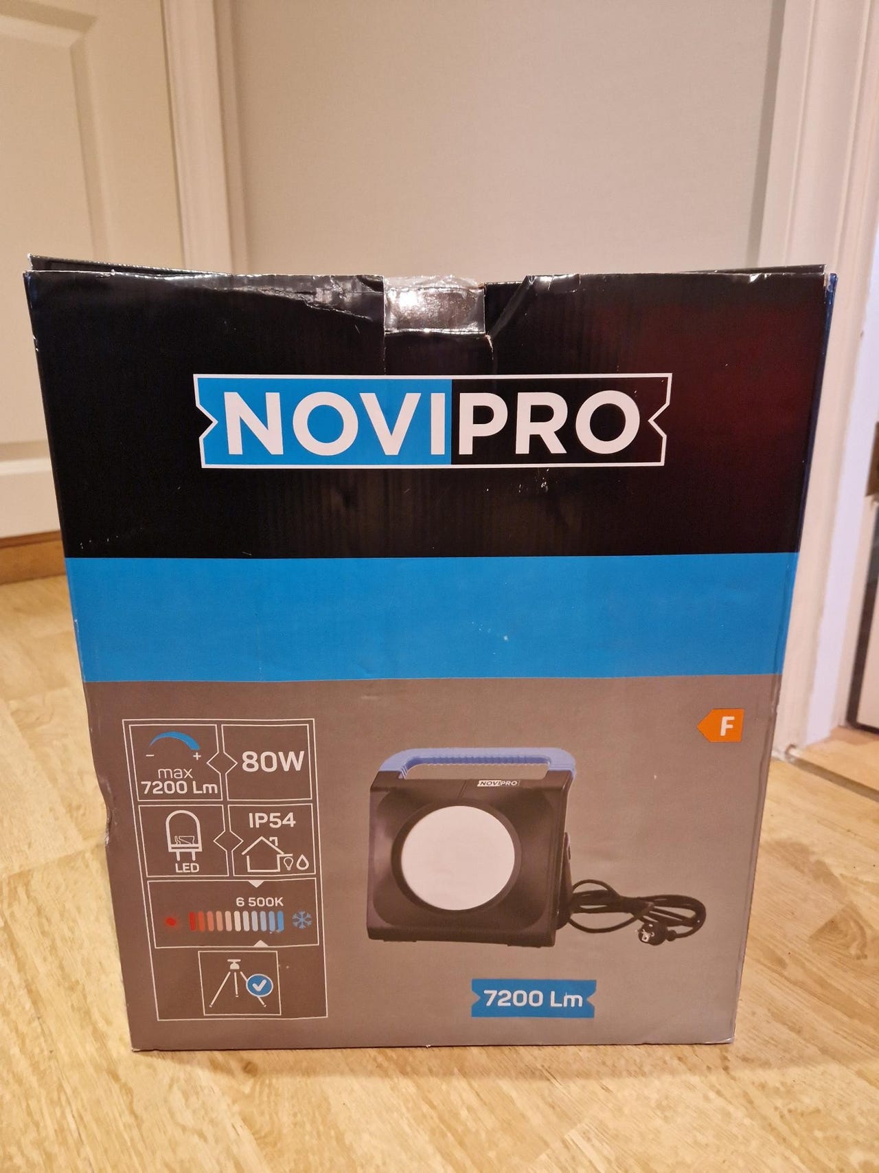 NOVIPRO arbeidslampe (3m lang og 80W) | FINN torget