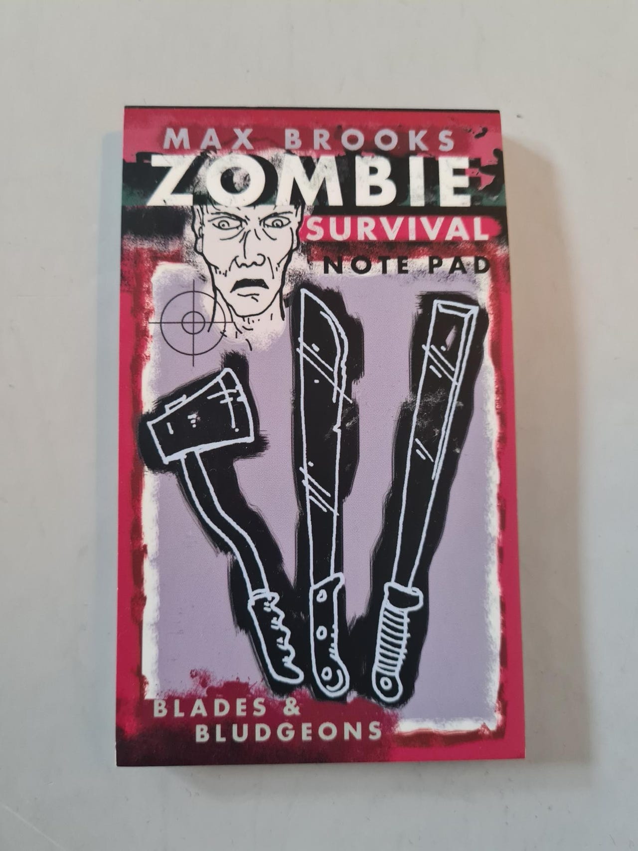 Ny/ubrukt Max Brooks Zombie Survival Note Pad/notatbok | FINN-torget
