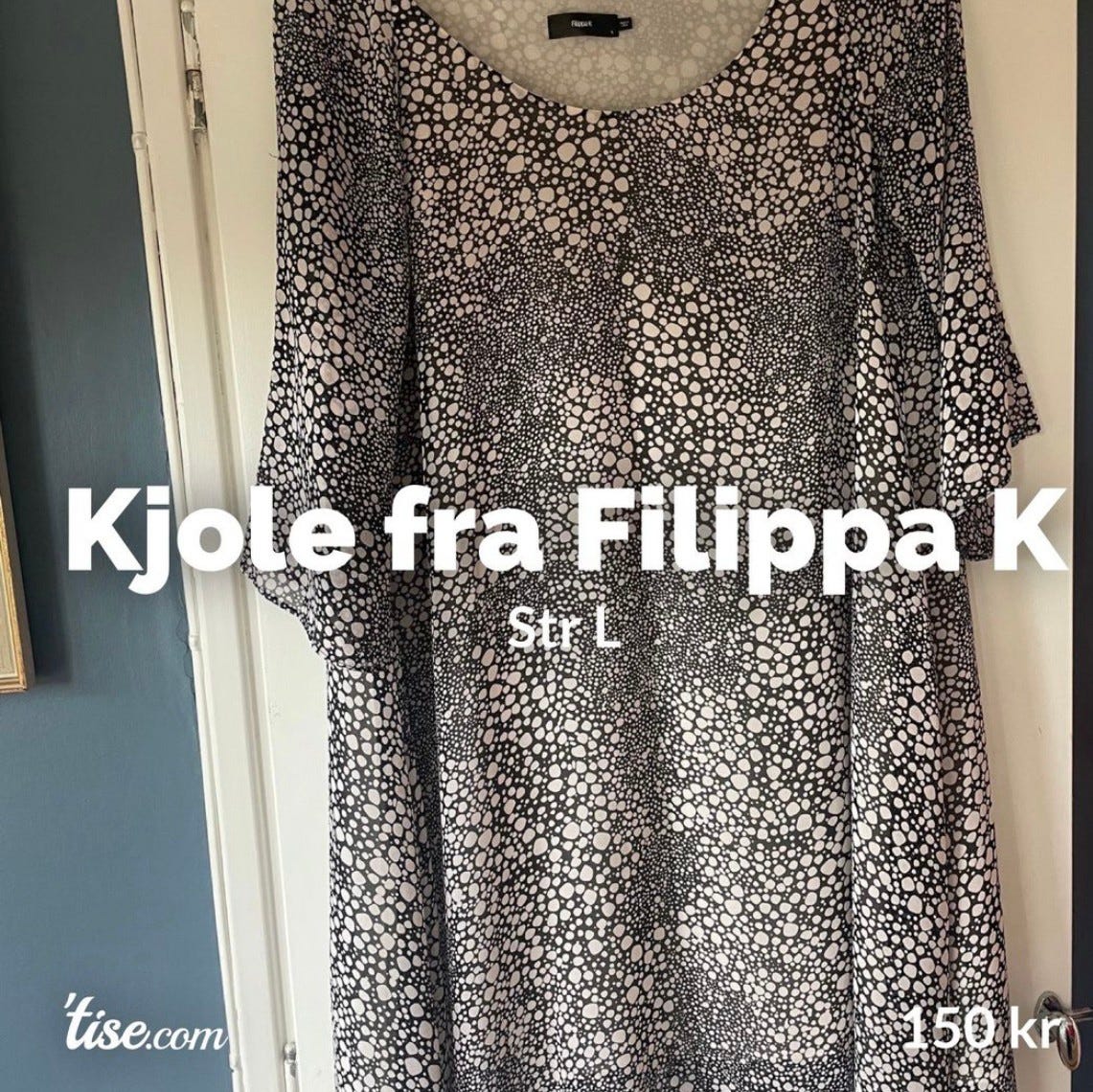 Kjole fra Fillippa K str L | FINN-torget