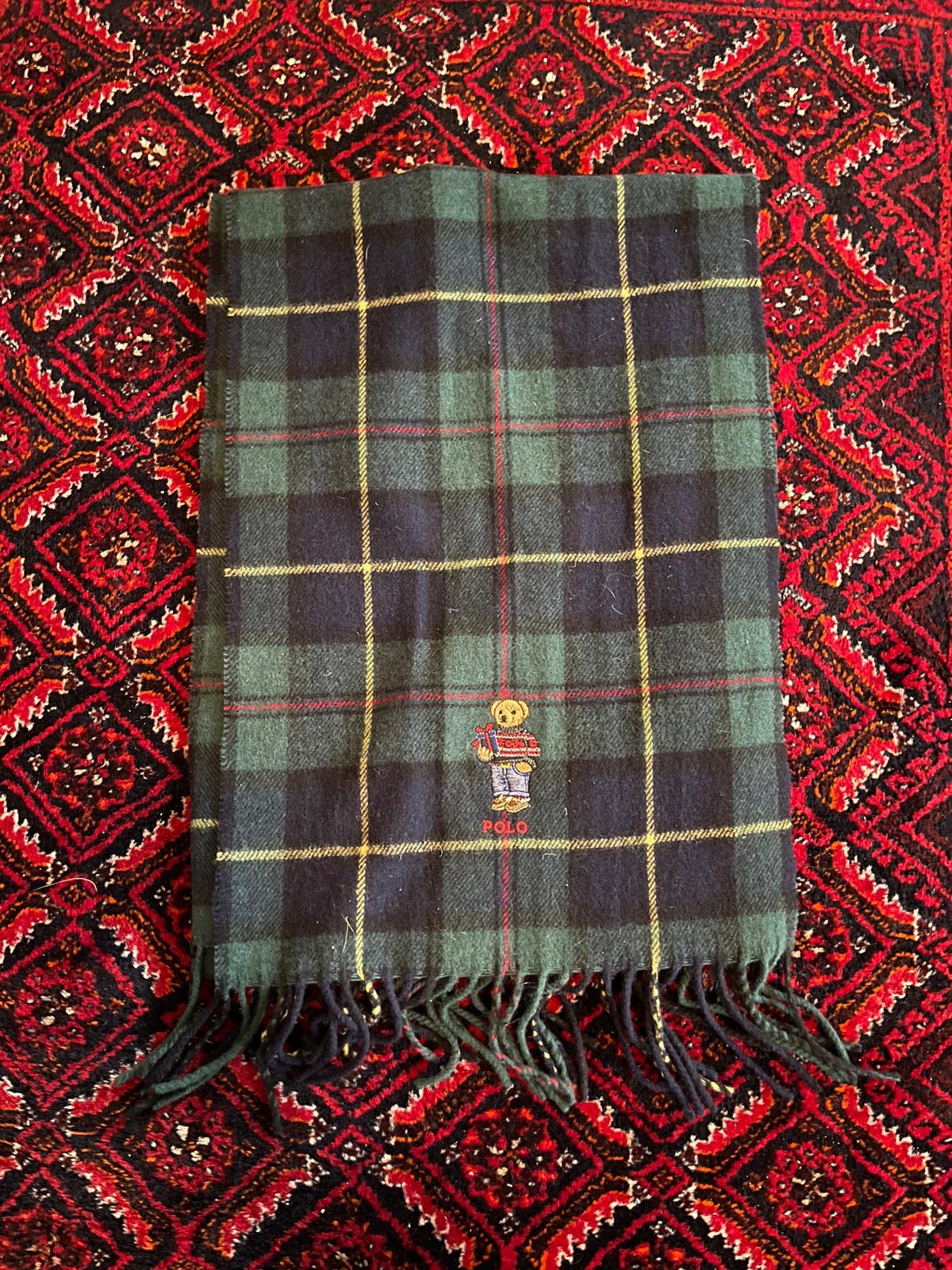 Polo ralph lauren skjerf! (brukt en dag) | FINN-torget