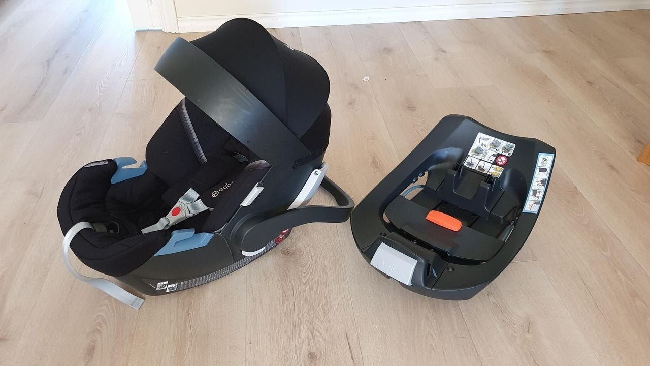 Cybex aton 5 med 2-fix base | FINN torget