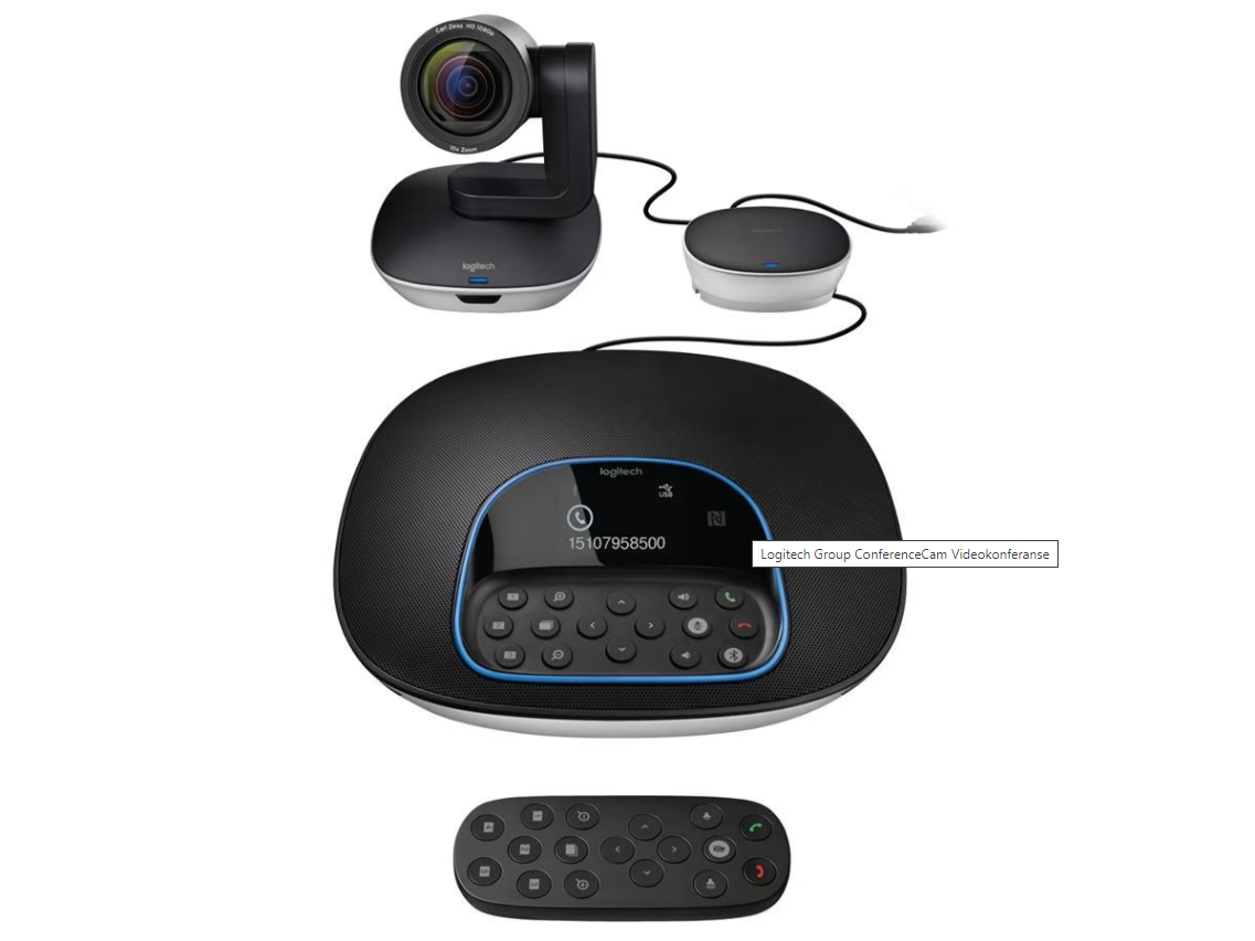 Logitech Group Videokonferansesystem | FINN torget