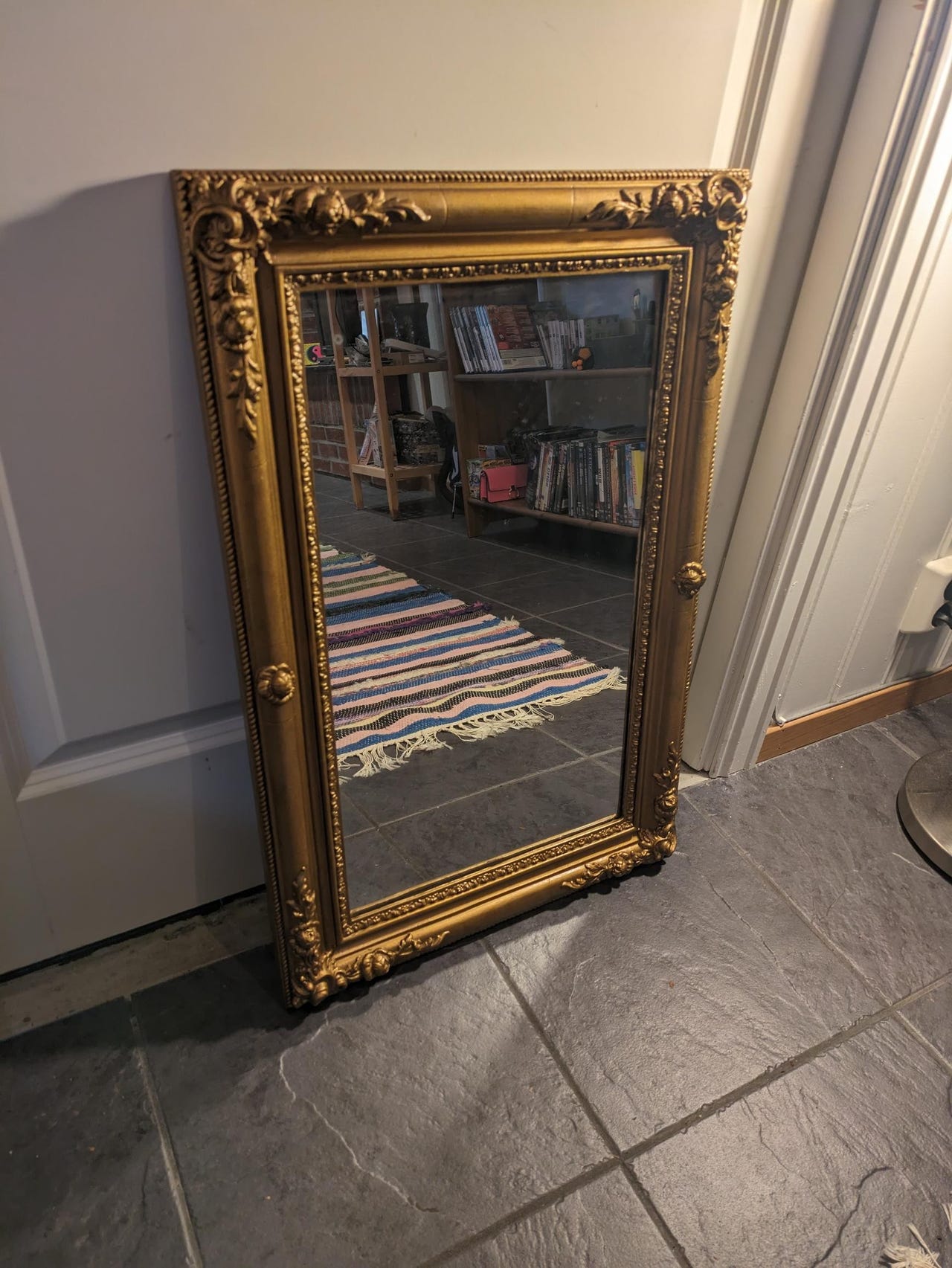 Antikk speil fra ca 1850 | FINN torget