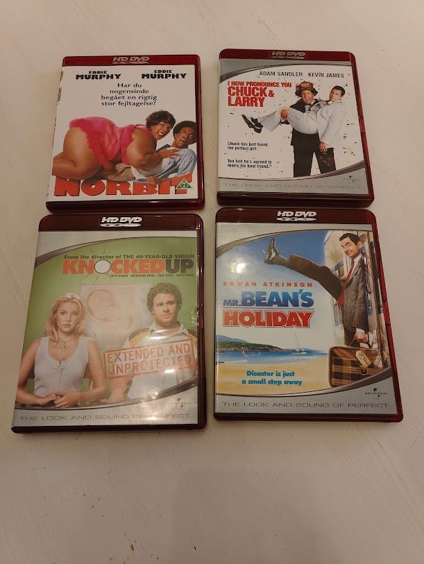 HD-DVD filmer Limited OOP Collector's Edition 4 stk Filmer | FINN torget
