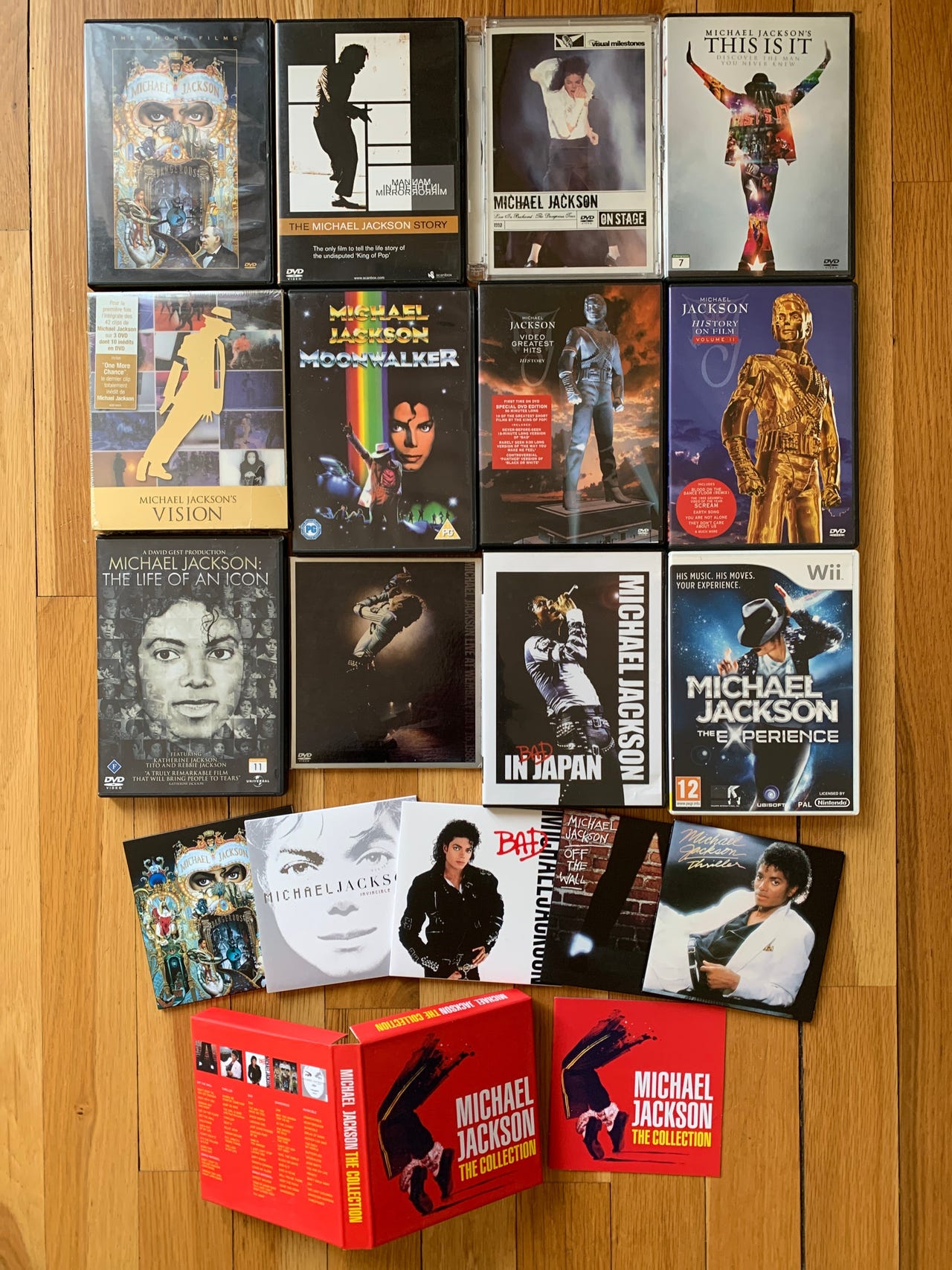 Michael Jackson DVD samling | FINN-torget