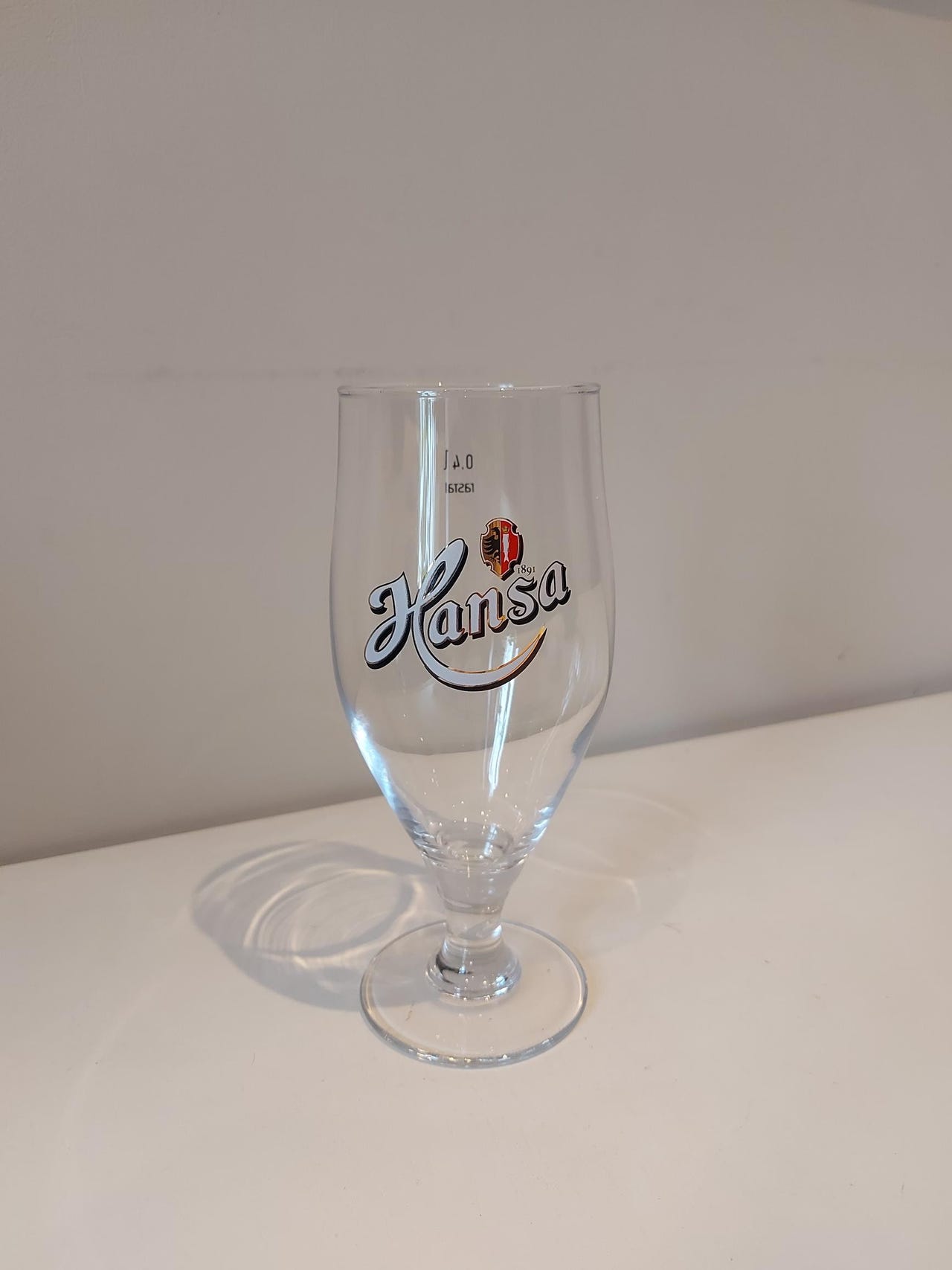 6 stk Hansa glass 0,4l | FINN-torget