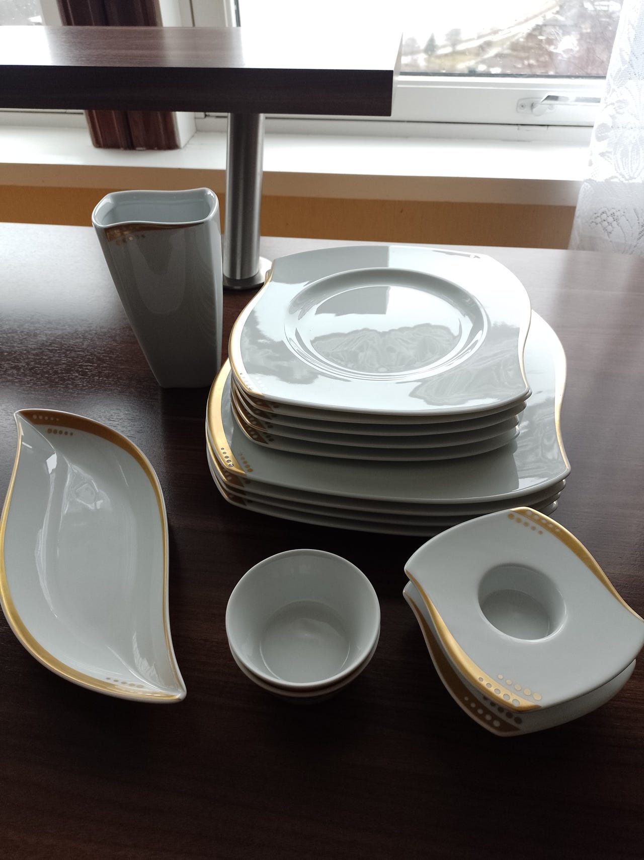 Classic Noblesse fra Firkløveren meg 18 K gull dekor | FINN torget