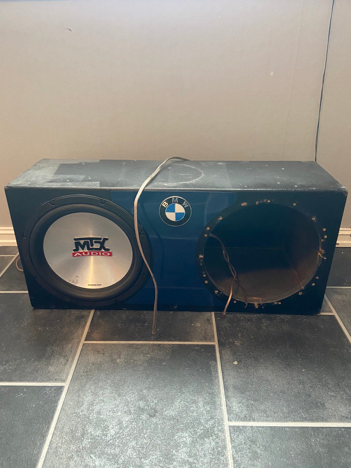 Mtx Thunder 5500 Subwoofer m/kasse | FINN-torget