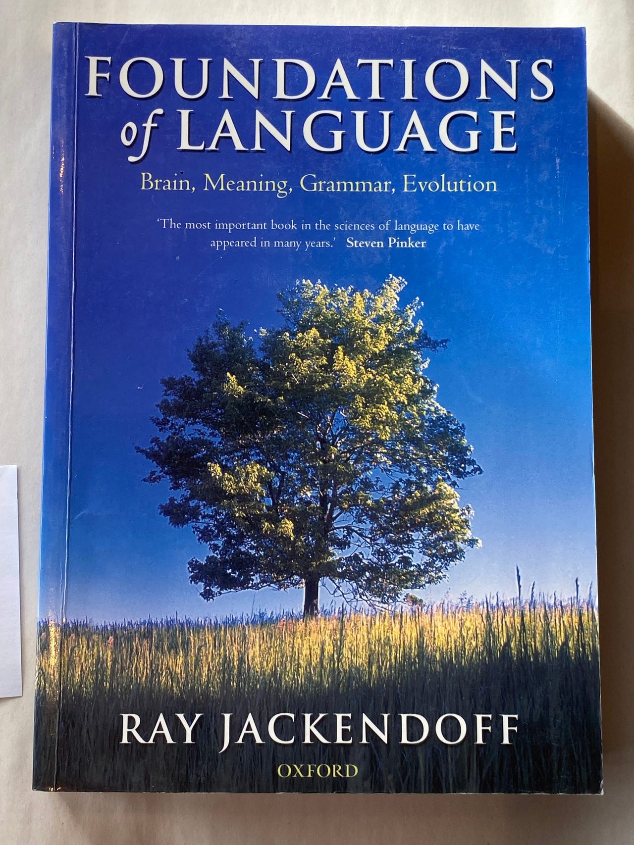 Bok Foundations of Language Brain, Meaning, Grammar, Evolution av Ray ...