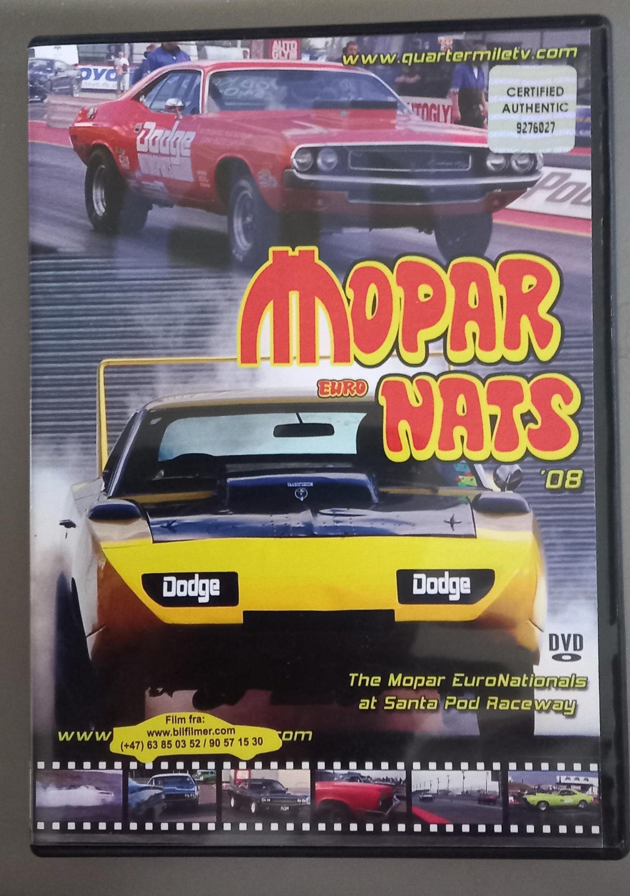 MoPar Euro Nationals / MoPar Madness dvd | FINN-torget