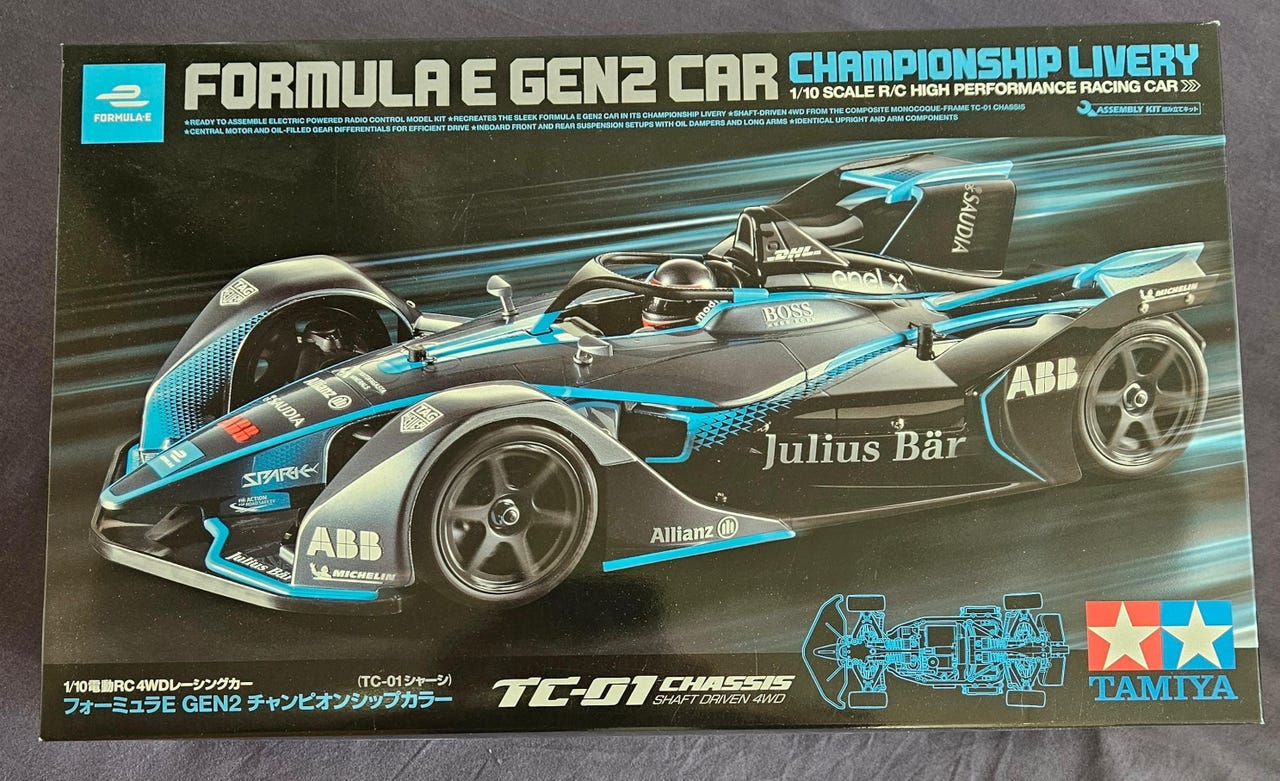 Tamiya Formula E Gen2 chassis TC 01 | FINN-torget
