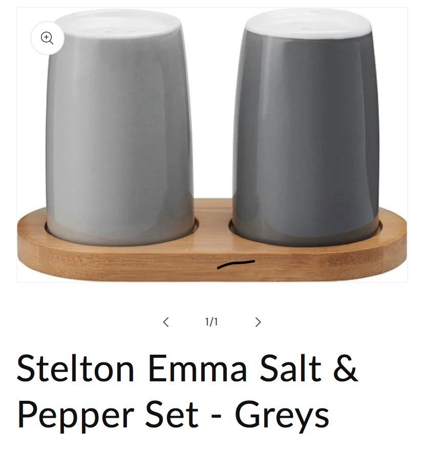 Stelton Emma salt og pepper ønskes kjøpt | FINN-torget