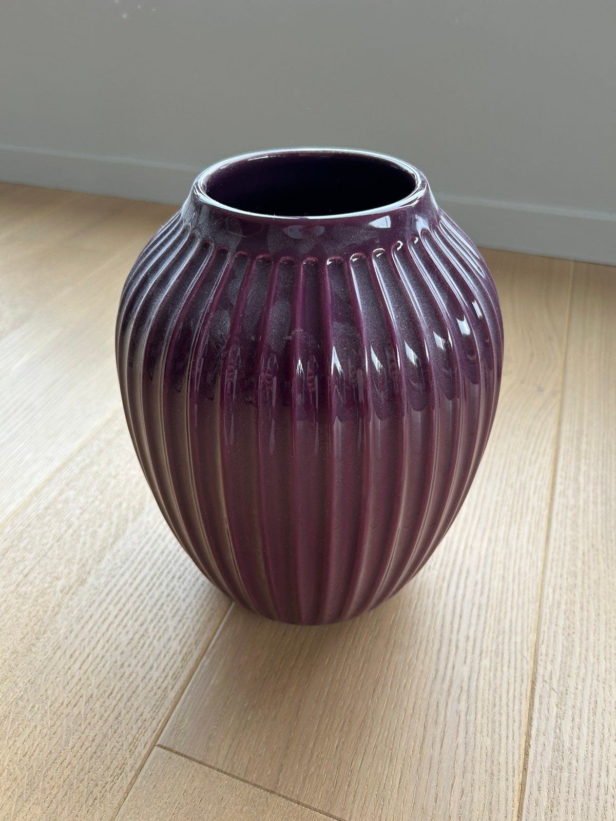 Kähler vase lilla | FINN torget