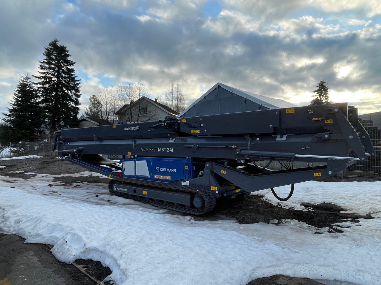 Til salgs: Kleemann MBT24i Mobil Stacker - 2024 - Knuse -og sikteutstyr ...