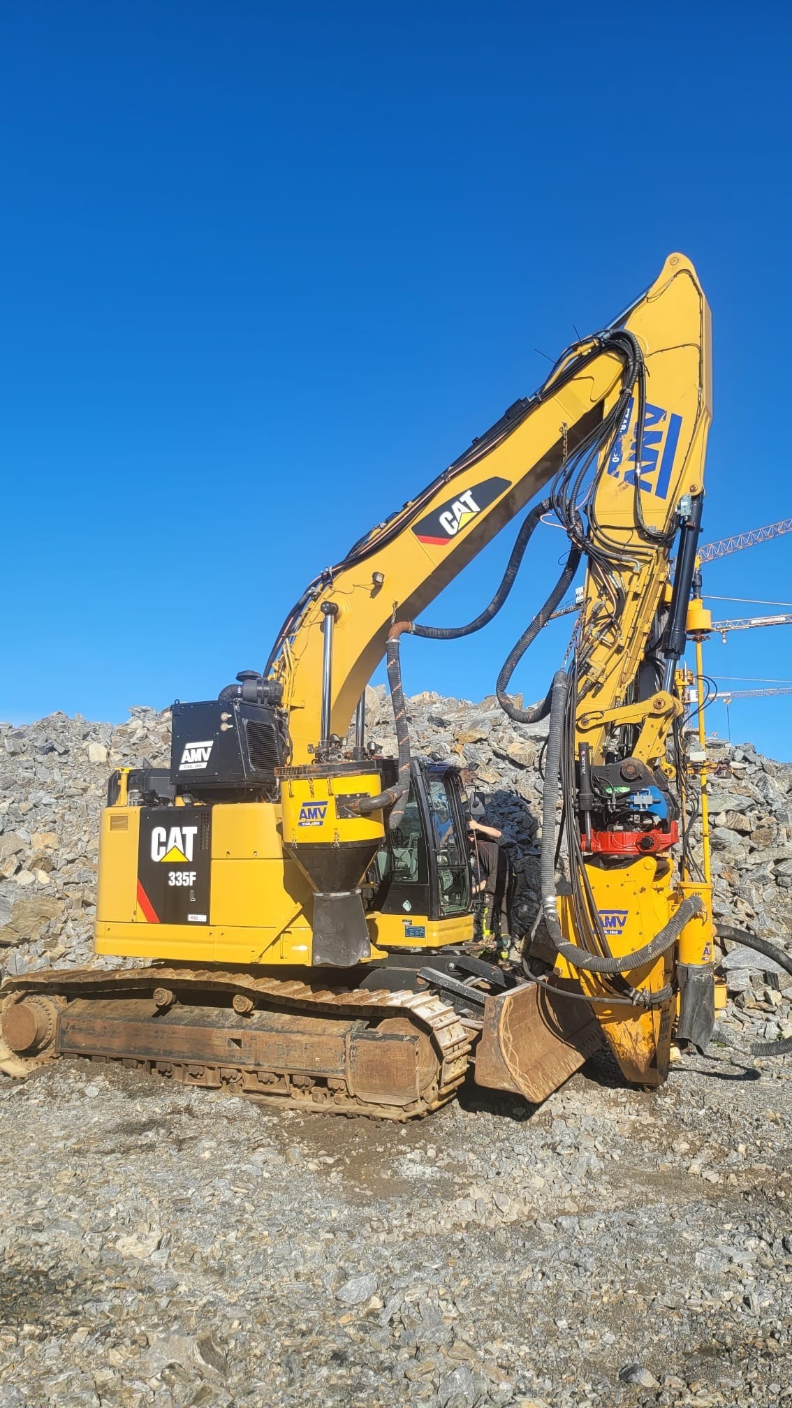 Til salgs: Cat 335 F - 2017 - Borutstyr | FINN.no